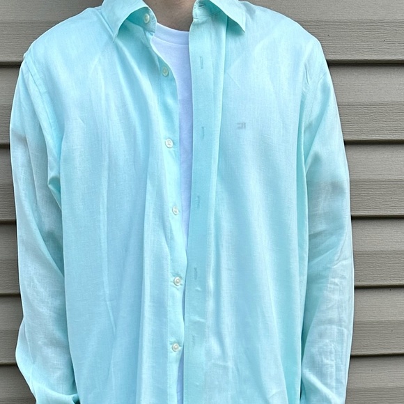 Club Room | Shirts | Turquoise Button Up | Poshmark